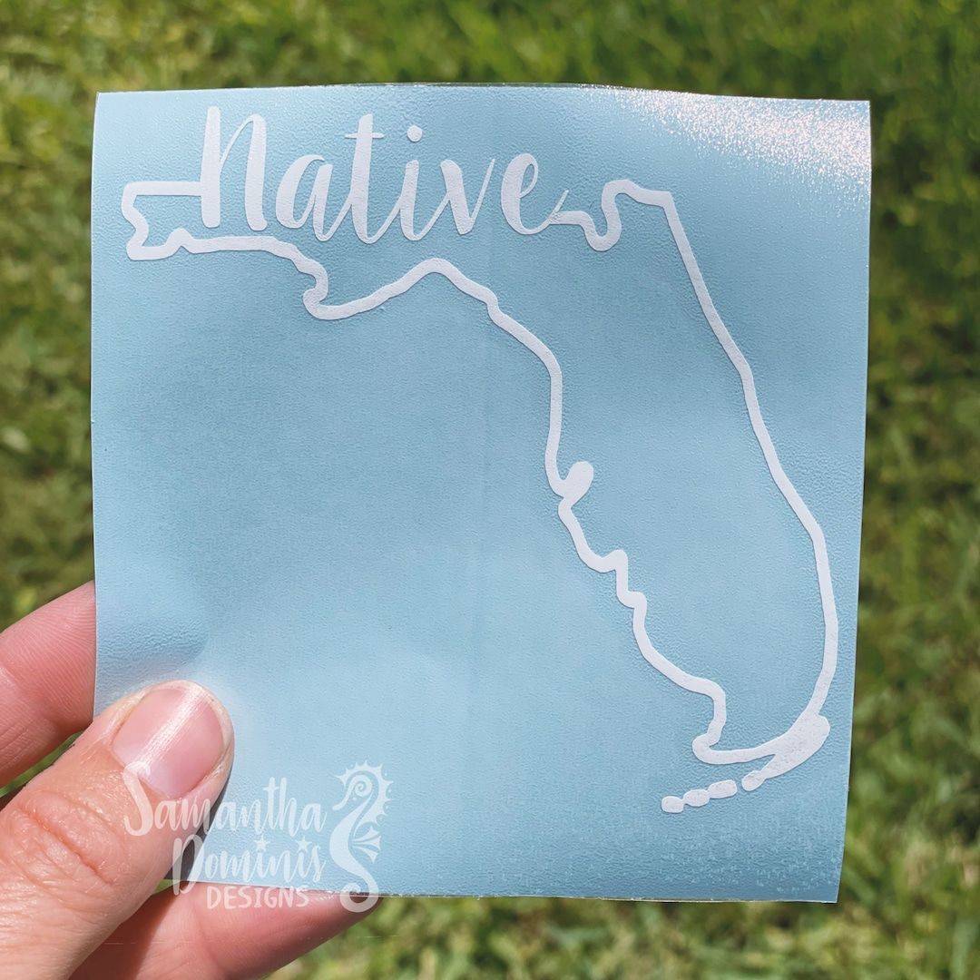 Florida Native Decal - Etsy