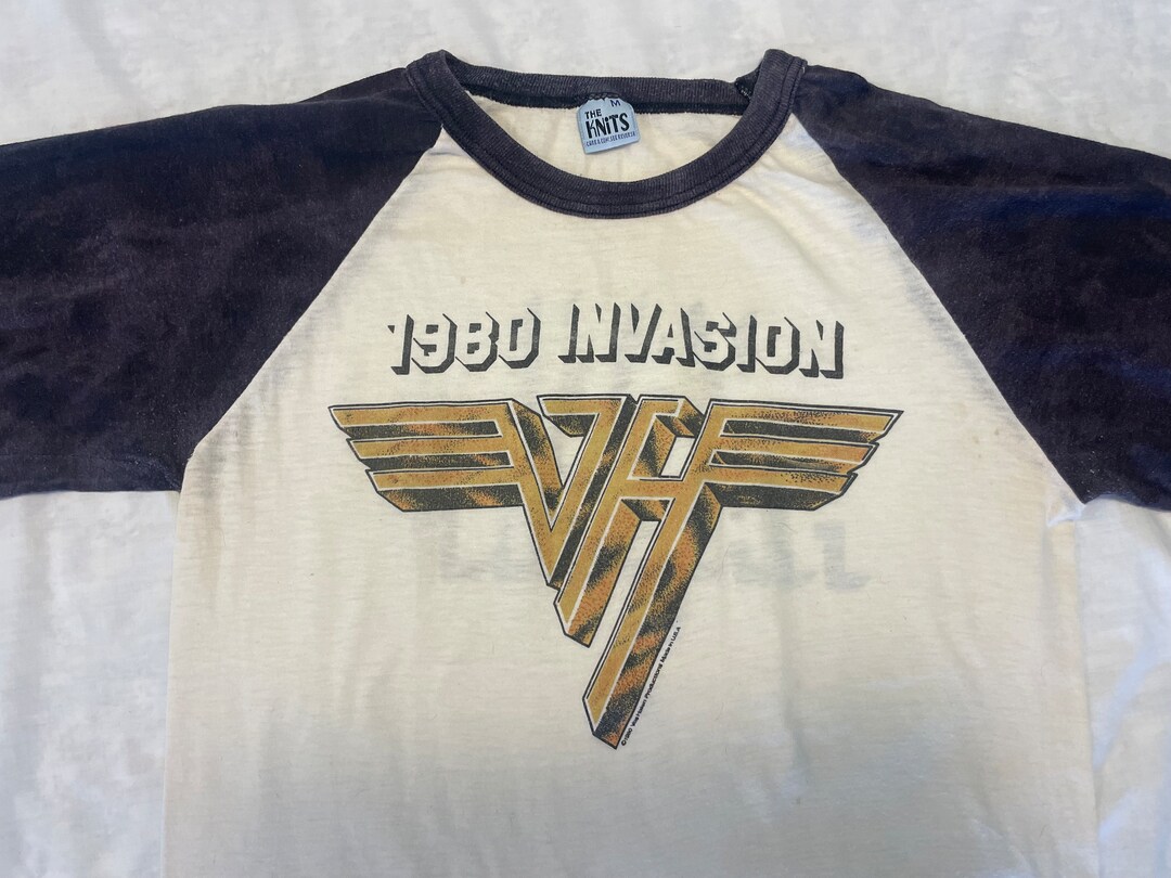 1980 Van Halen Invasion Tour Band Tee Shirt Vintage - Etsy