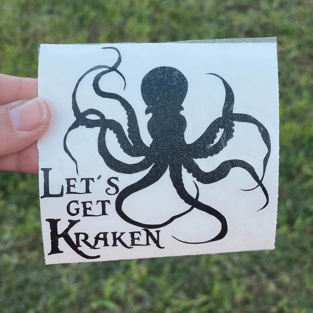 Let's Get Kraken Decal - Etsy