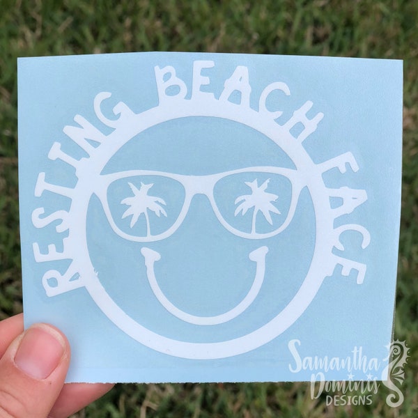 Resting Beach Face - Etsy