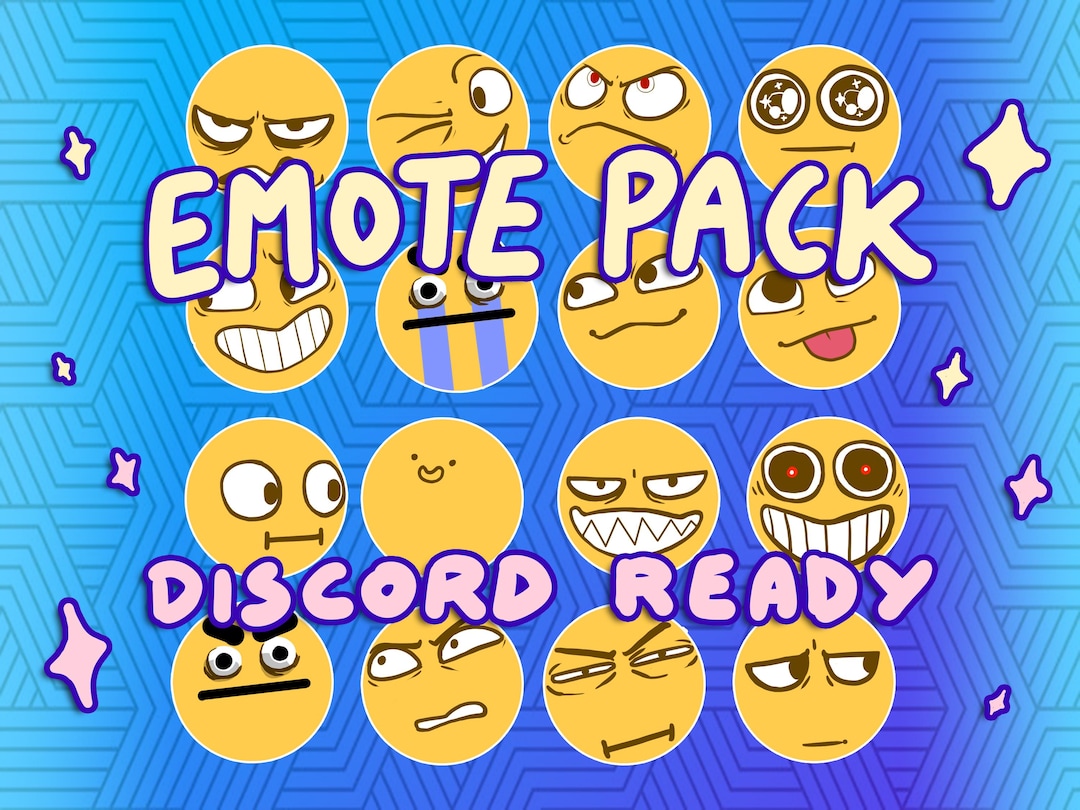 Unhinged Discord Emoji Pack - Etsy