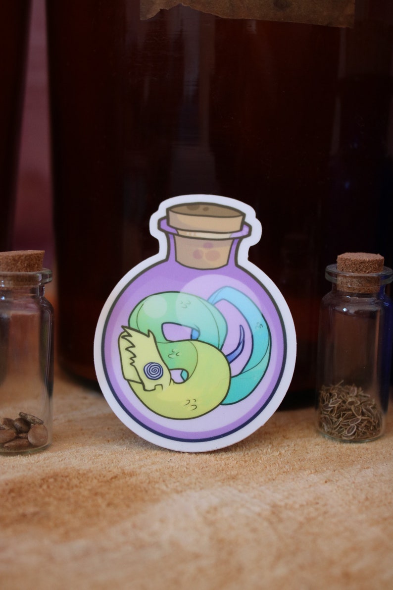 Potion Critters Vinyl Sticker Set - Etsy