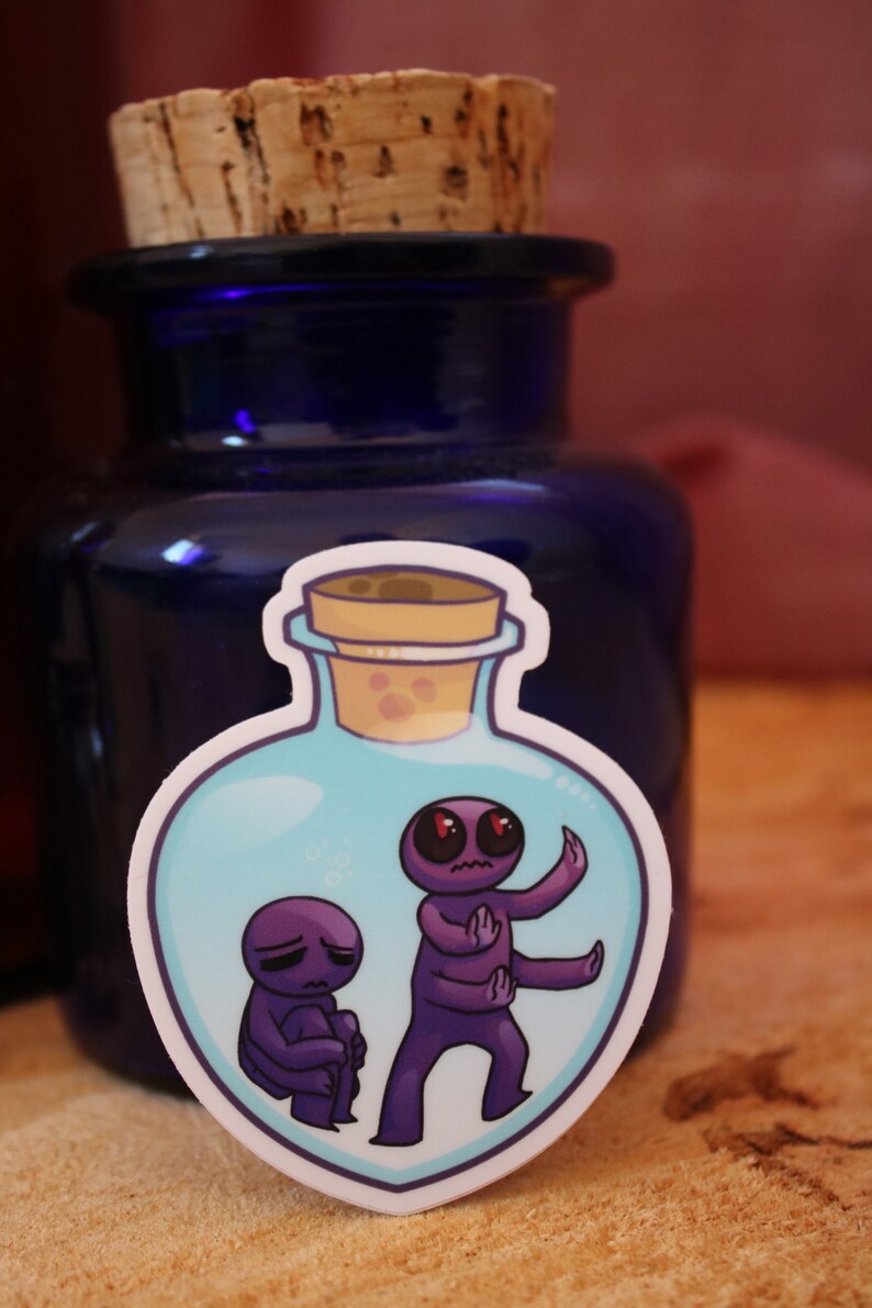 Potion Critters Vinyl Sticker Set - Etsy