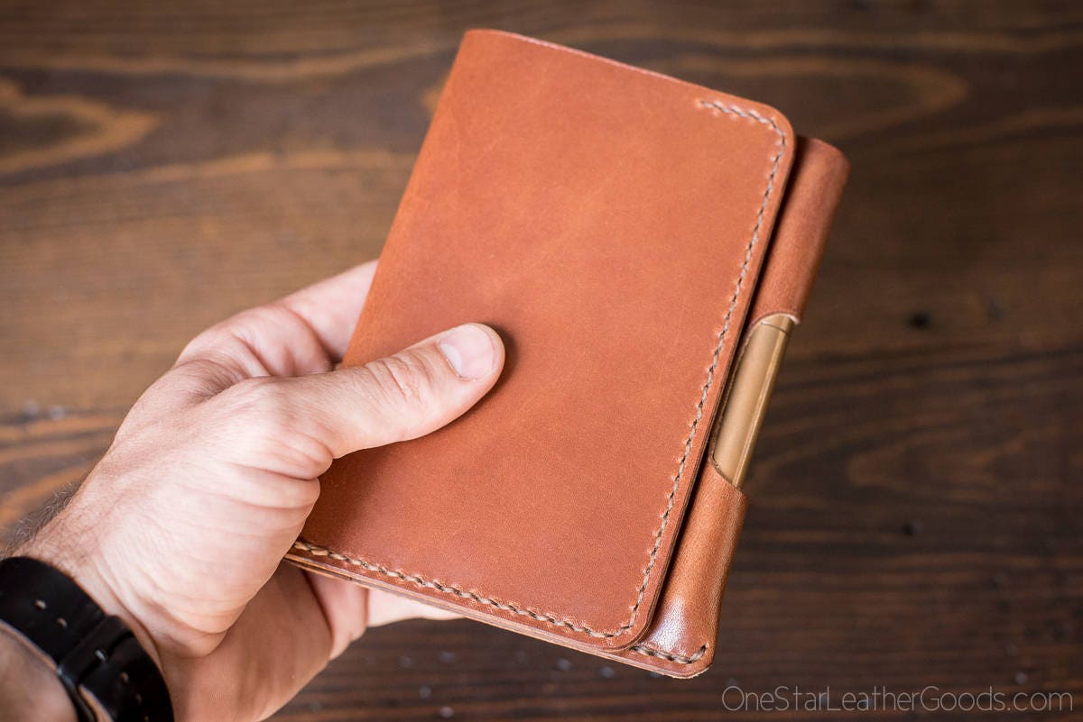 Field Notes wallet with pen sleeve Park Sloper Senior w/ back pockets ...