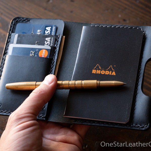 Notepad Wallet - Etsy