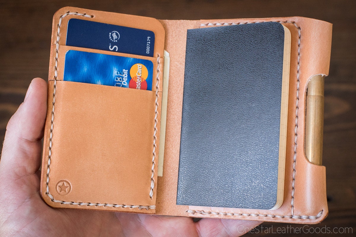 Small notebook wallet and pen Park Sloper Junior for Fisher Space Pen ...