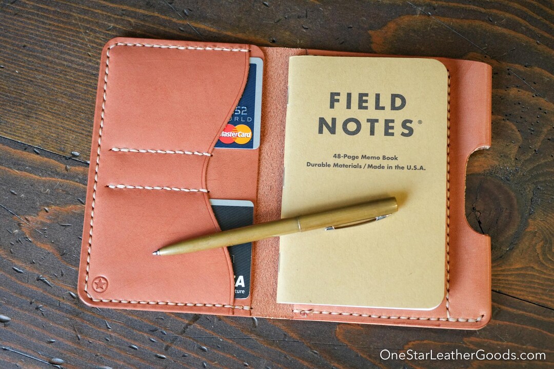 Field Notes Wallet With Pen Sleeve "park Sloper Senior" - Chestnut ...
