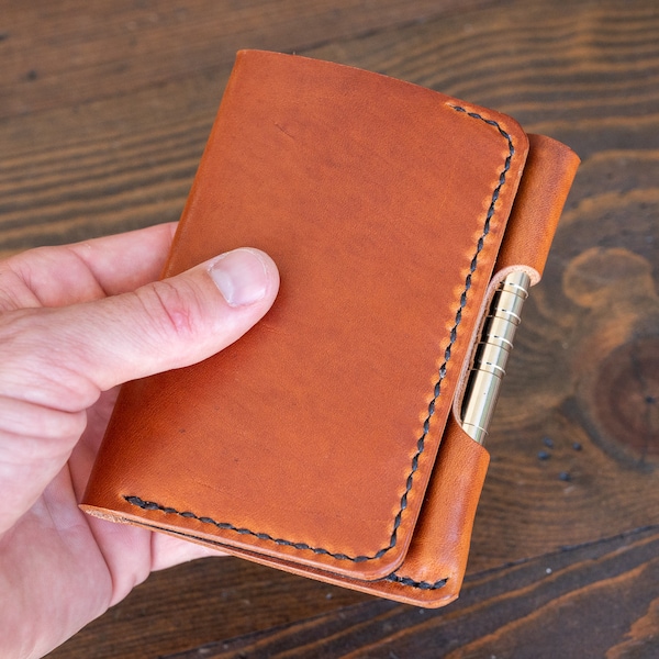 Notepad Wallet - Etsy