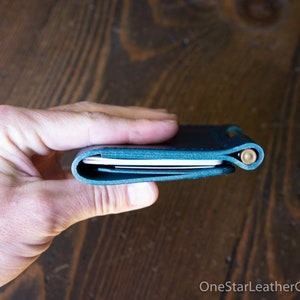 Small A7 Notebook/wallet/pen, "park Sloper Medium" - Blue Buttero ...