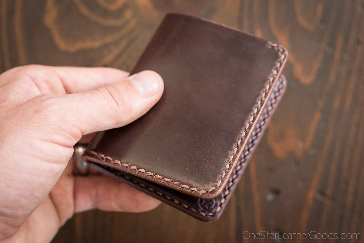 6 Pocket Horizontal wallet, Horween shell cordovan chromexcel leather ...