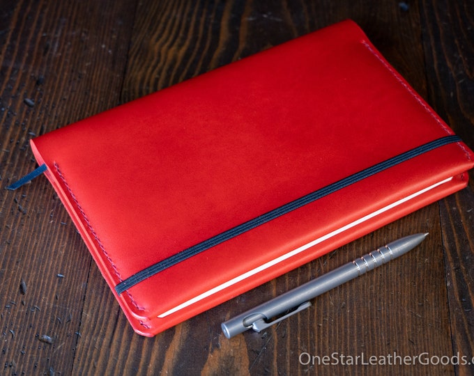 A5 Size Notebook Covers - OneStarLeatherGoods.com | Store