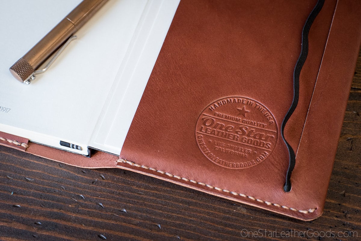 Leuchtturm 1917 Medium (A5) Hardcover Notebook cover - chestnut bridle ...