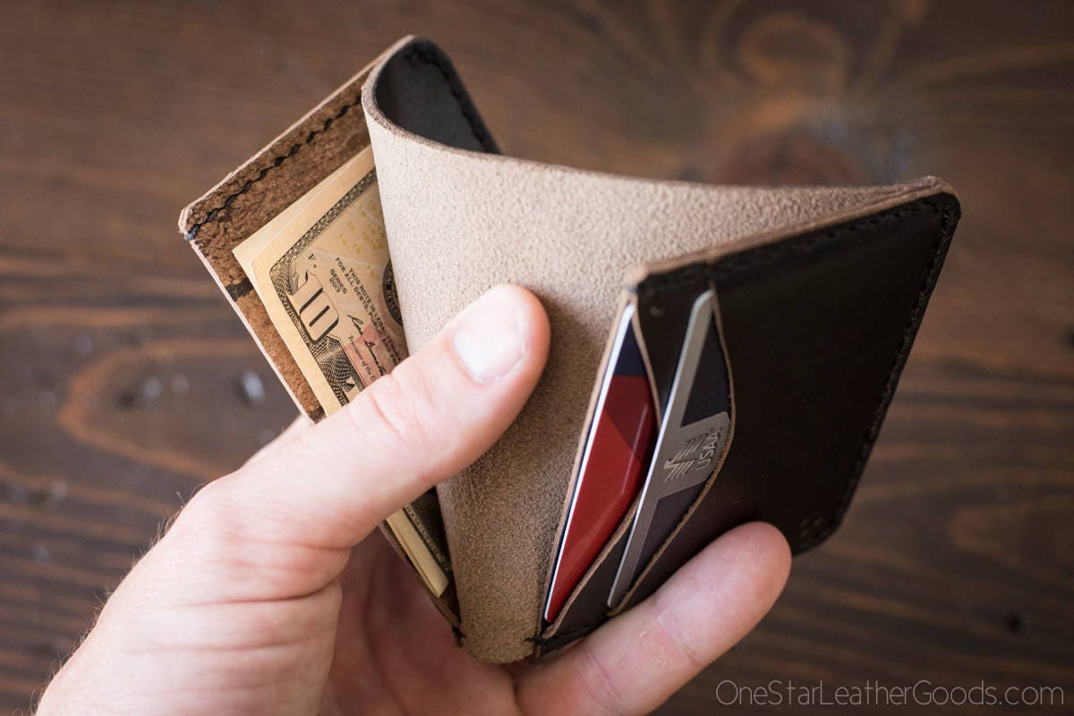 DISCOUNT 6 Pocket Horizontal Wallet, Horween Chromexcel leather, for ...