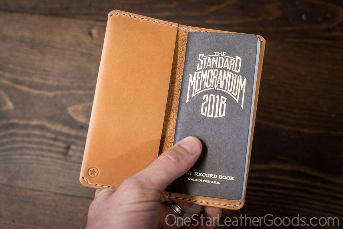 Leather Cover For The Standard Memorandum 2018 Daily Record Book leather-cover-for-the-standard-memorandum-2018-daily-record-book