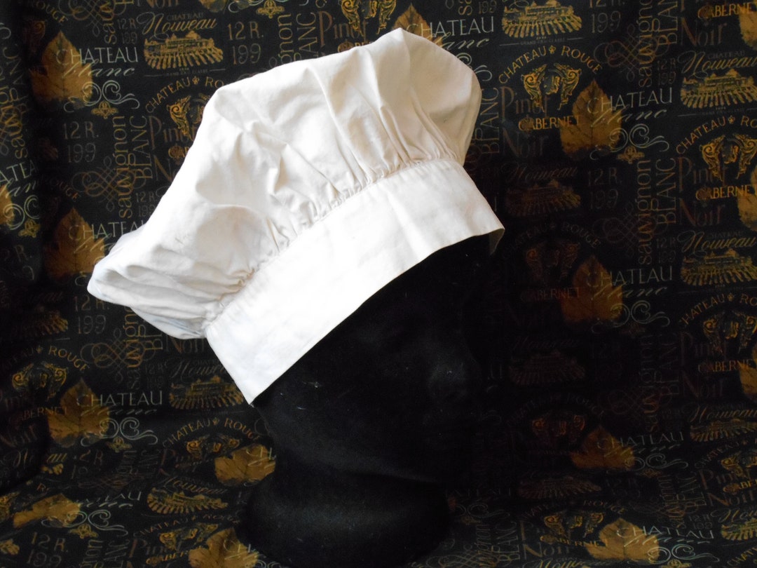 Antique Chefs Hat Cap Vintage 1930s 1940s Stage Photo Prop Costume - Etsy