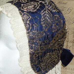 Antique Eastern European Hat Cap-vintage Passementerie Metallic Lace ...