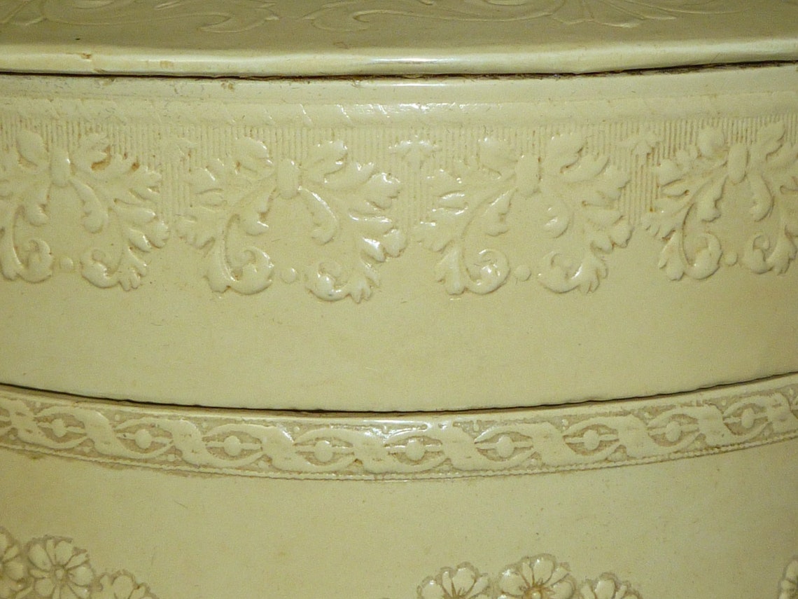 Antique Celluloid Vanity Dresser Box / Collar Cuff Box / - Etsy