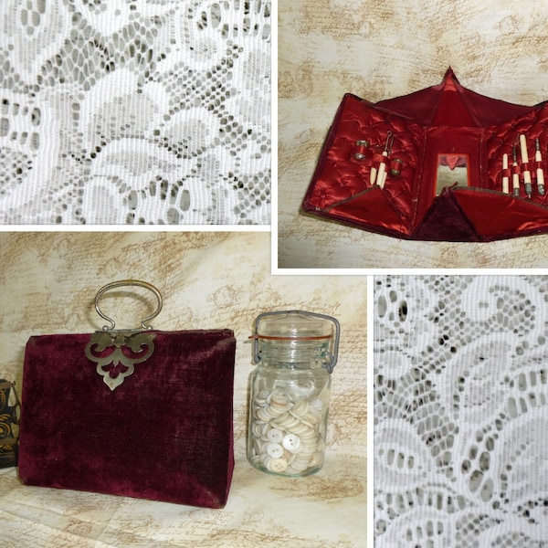 Antique Victorian Sewing Kit - Etsy
