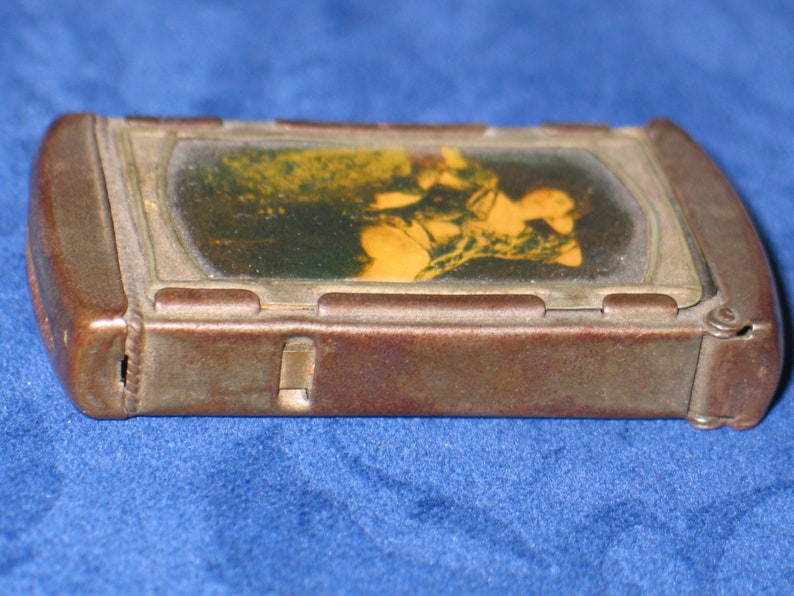 Risque-victorian French Antique Vesta Case Mach Safe RISQUE - Etsy