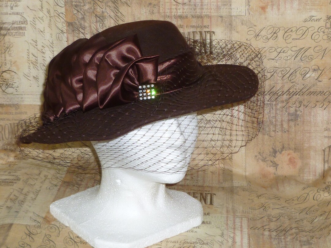 Vintage Joe Bill Miller Hat Original Chapeaux Chic Flapper Style Hat ...