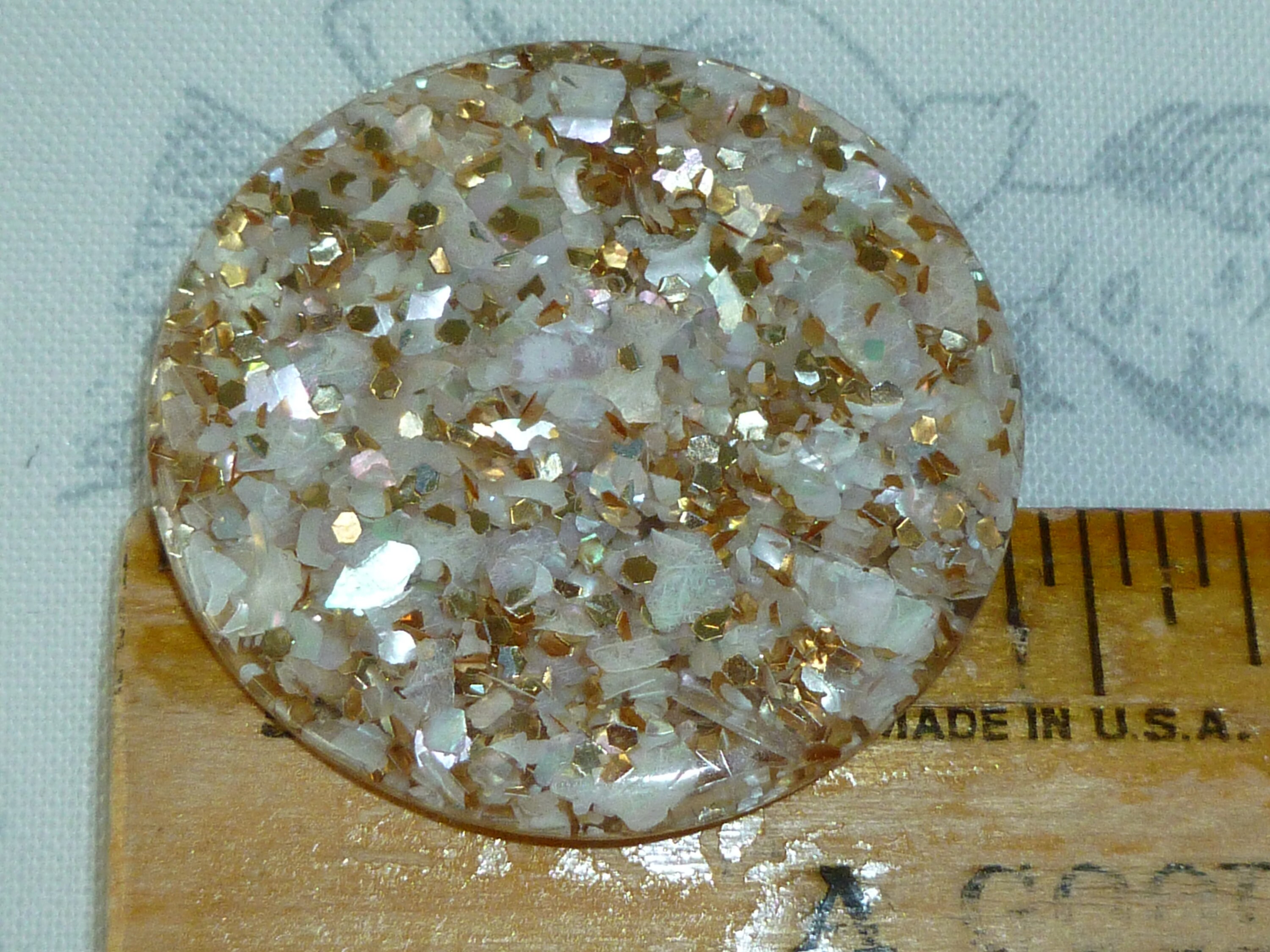 HTF XL Vintage Buttons Rainbow Orientals Confetti | Etsy