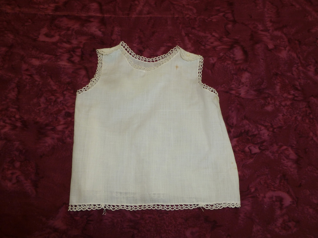 Darling Antique Doll Dress Chemise Nightgown C1900s Tatted Lace ...