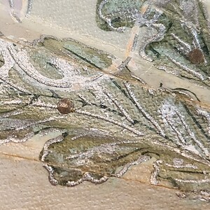 Antique 1880s Victorian Fan Hand Painted Silk Insert Folding Fan ...