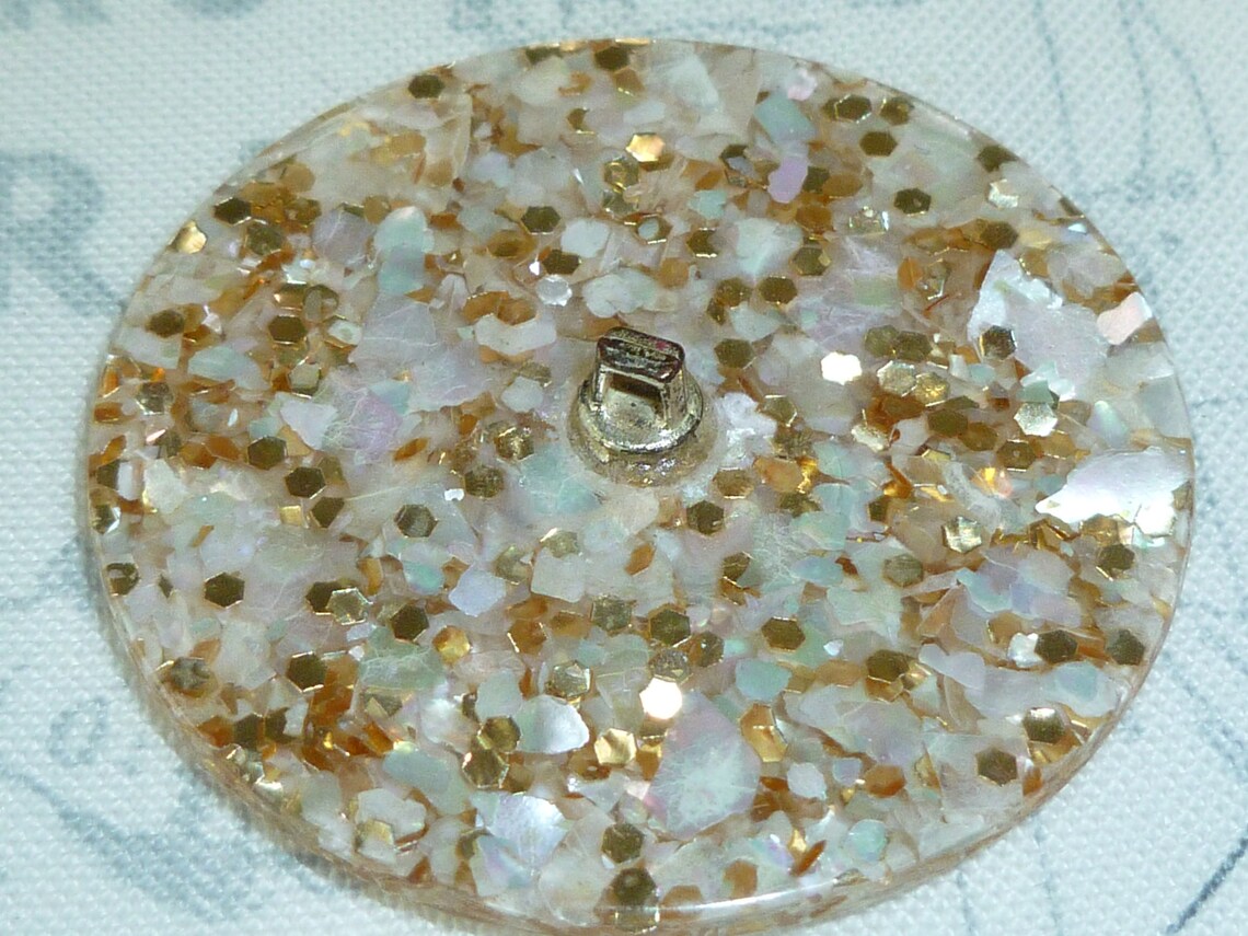 HTF XL Vintage Buttons rainbow Orientals Confetti - Etsy