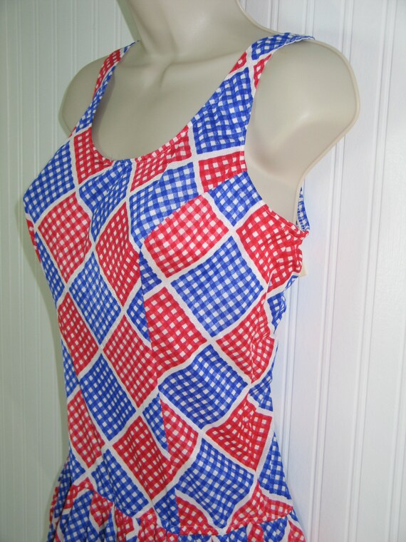 NOS-Vintage Bathing Suit 1960s 1970s One Piece Swims… - Gem