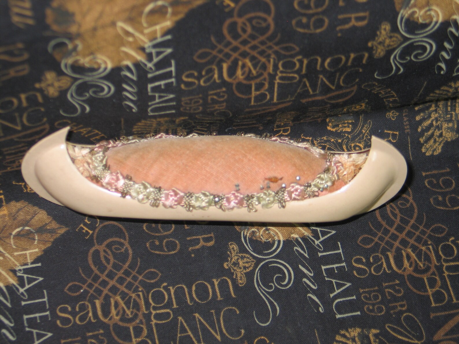 Antique Pin Cushion / Vintage Art Deco Pin Cushion / | Etsy