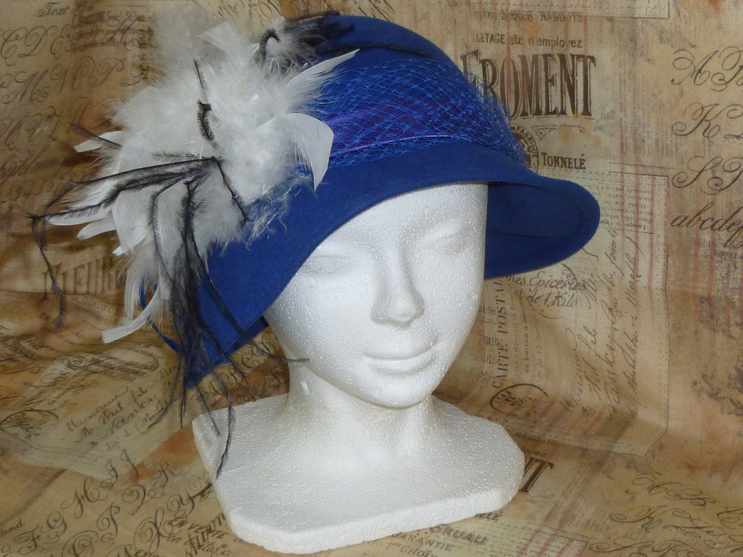 Vintage Joe Bill Miller Hat Original Chapeaux Chic Flapper Style Hat ...