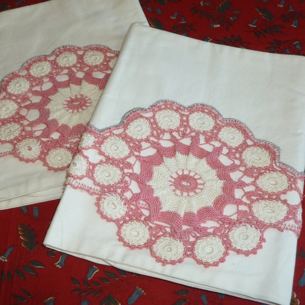 Lace Pillowcases - Etsy