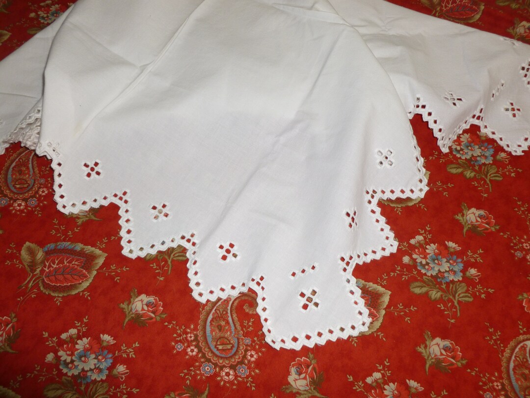 Amazing Hardanger Lace Doily Antique Vintage NORWEGIAN Hardanger Lace ...