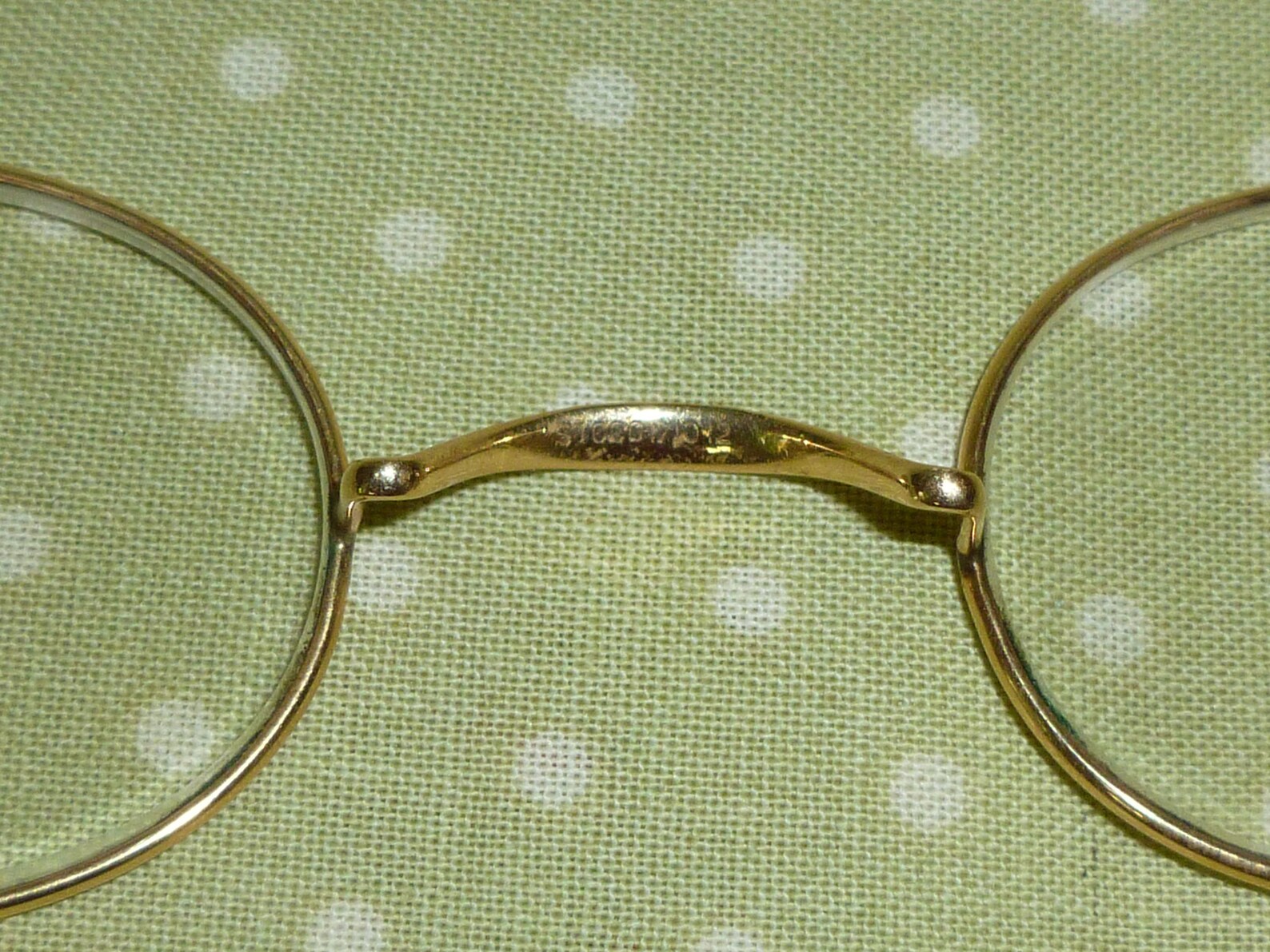 Antique eyeglasses Marked 12K gold spectacles-Lennon-Early | Etsy