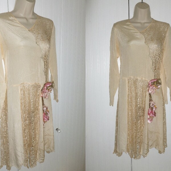 Lace Flapper Dress - Etsy