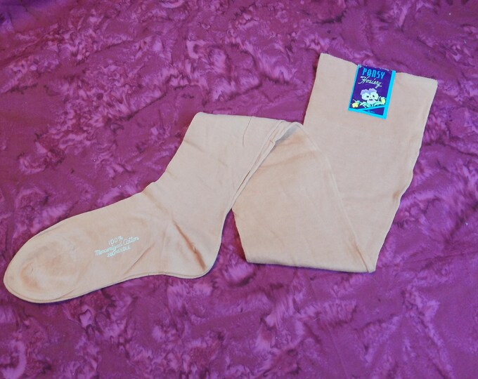 NWT Edwardian Victorian Stockings Antique Pair of Pansy Garter ...