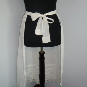 Antique Apron victorian Edwardian Apron /vintage Historical Costume ...