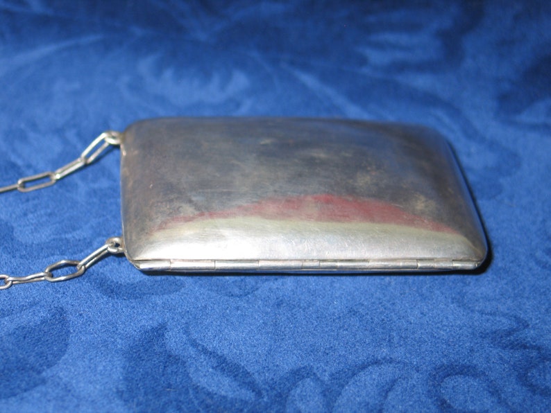 Antique Victorian Compact Purse Sterling Silver Chatelaine - Etsy