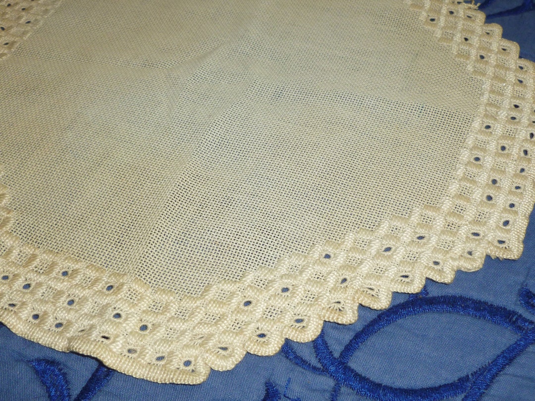 Amazing Hardanger Lace Doily Antique Vintage NORWEGIAN Hardanger Lace ...