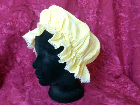 Antique Boudoir Night Cap Vintage Lace Flapper Gatsby… - Gem