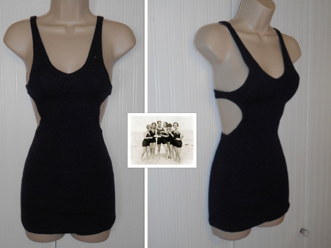 Antique Bathing Suit Vintage Swimsuit Circa C1920s 1930s Womans Mens ...