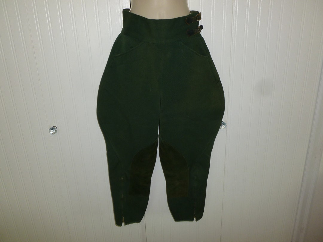 Vintage Riding Equestrian Jodhpurs 1930s 1940s Pants Breeches Costume ...