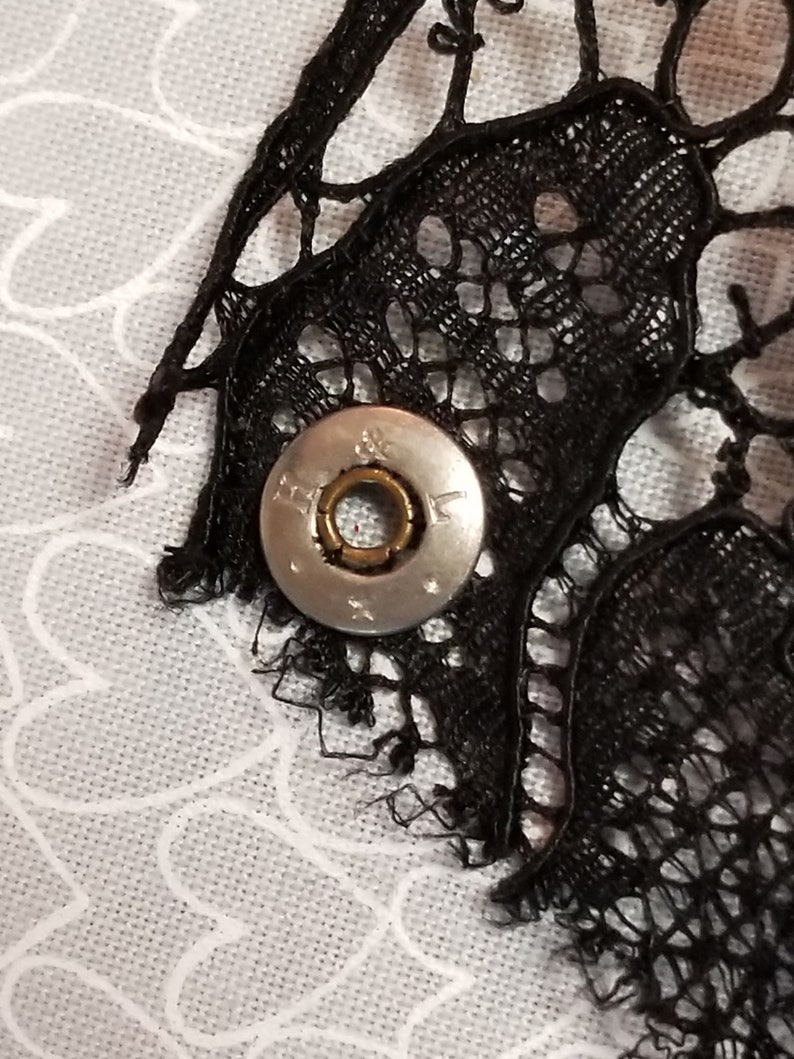 12 Yards Antique French Lace Nos-label-black 4 1/2w 12 | Etsy