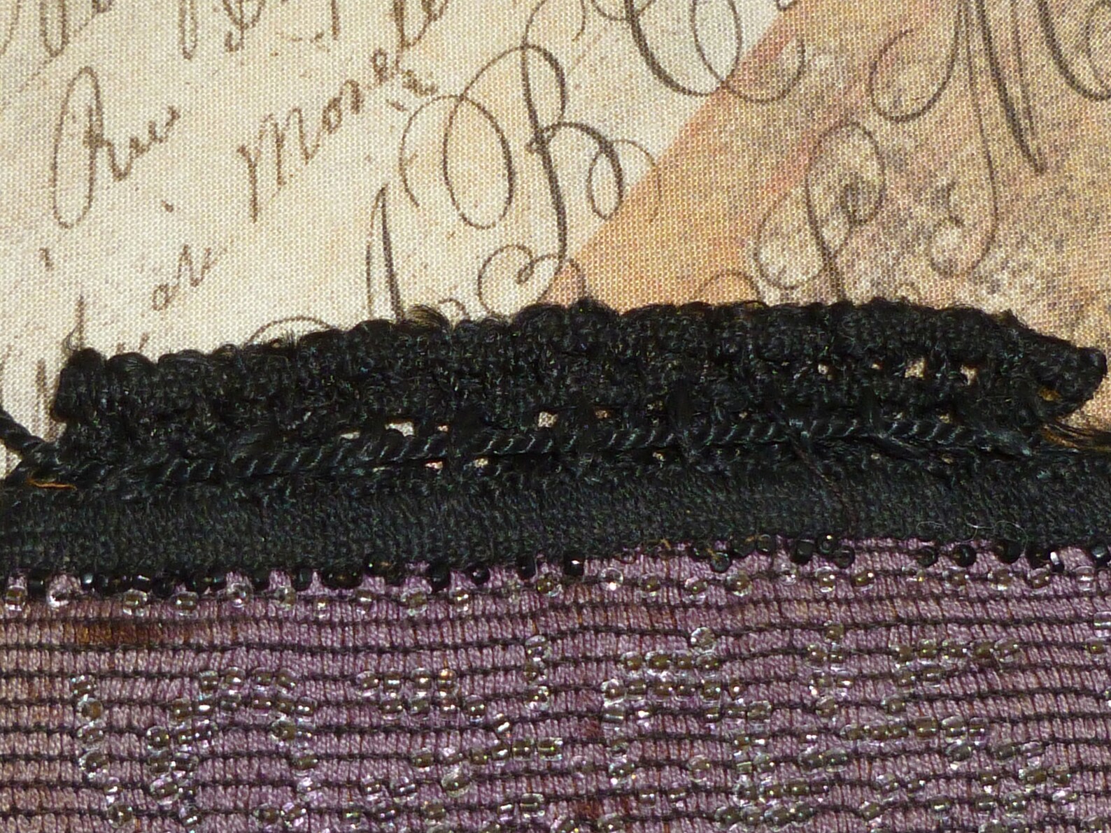 ANTIQUE Beaded Purse Early 1900s Victorian Reticule Purse Germany MICRO ...