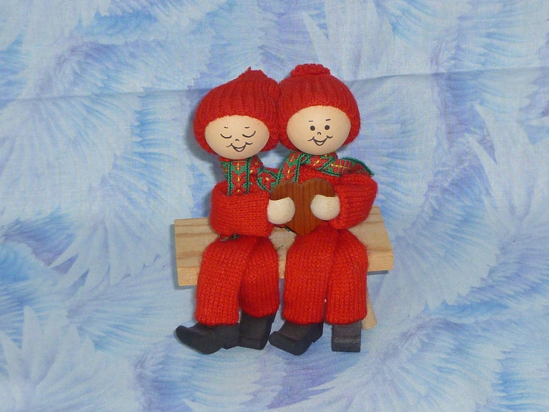 Cute Vintage Original LJUNGSTROMS Butticki (?) Swedish TOMTE Christmas ...