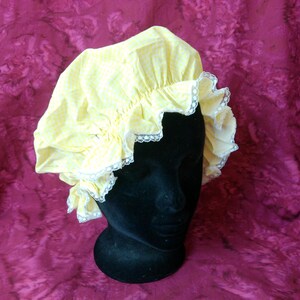 Antique Boudoir Night Cap Vintage Lace Flapper Gatsby Hat 1920s 1930s ...