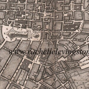 Large Wall Map of Italy-large Canvas With Map of Italy- Map of Florence ...