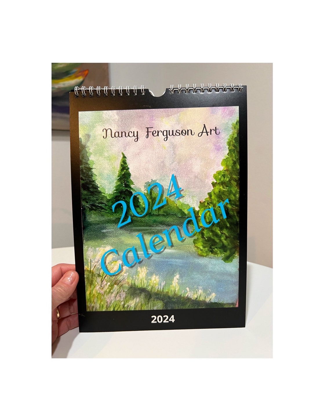 2024 Art Wall Calendar - Etsy