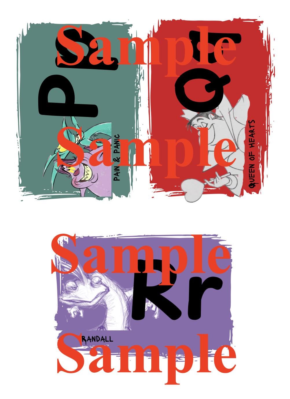 Disney Villain/alphabet Cards/classroom Organization/disney/maleficent ...