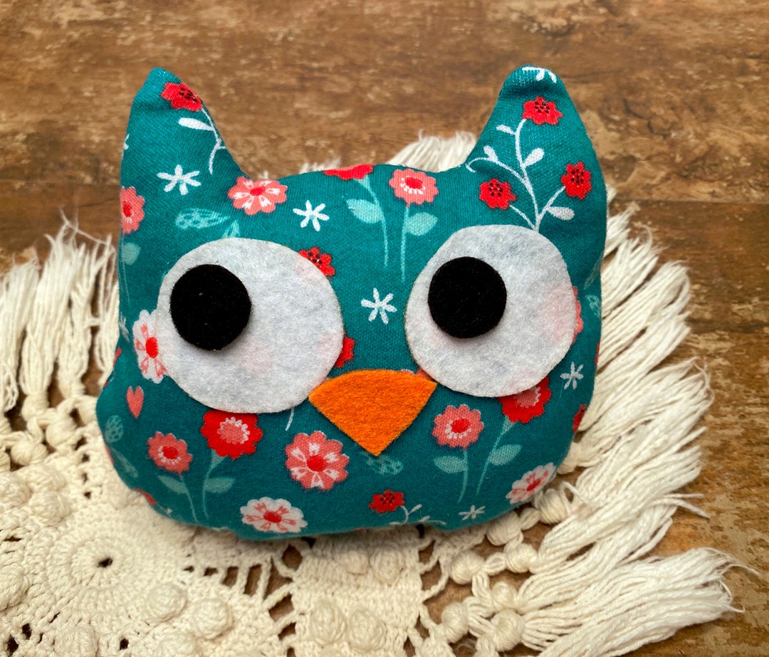Owl Stuffed Animal/ Plush/ Baby Shower/ Birthday/ Owl Pattern/ Cute Owl ...